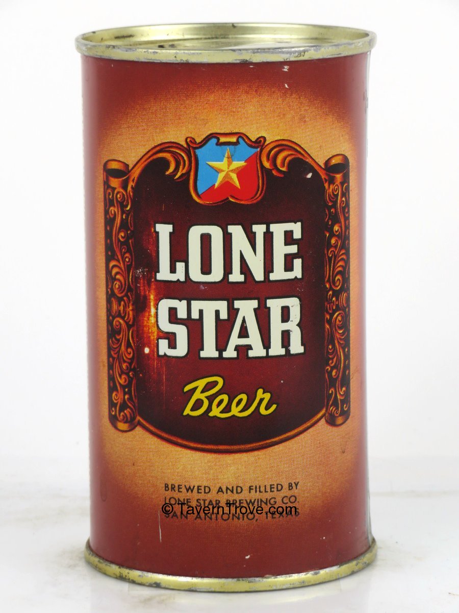 Item #95987 1952 Lone Star Beer Flat Top Can 92-10.2