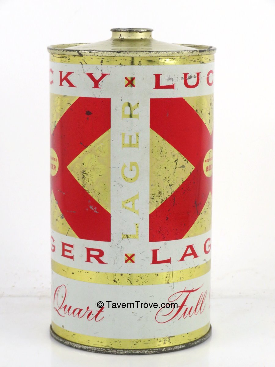 Item #33120 1959 Lucky Lager Beer Can 214-13