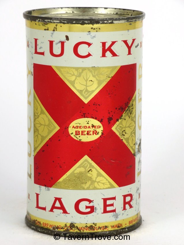 Item #34178 1959 Lucky Lager Beer Flat Top Can 94-02.1
