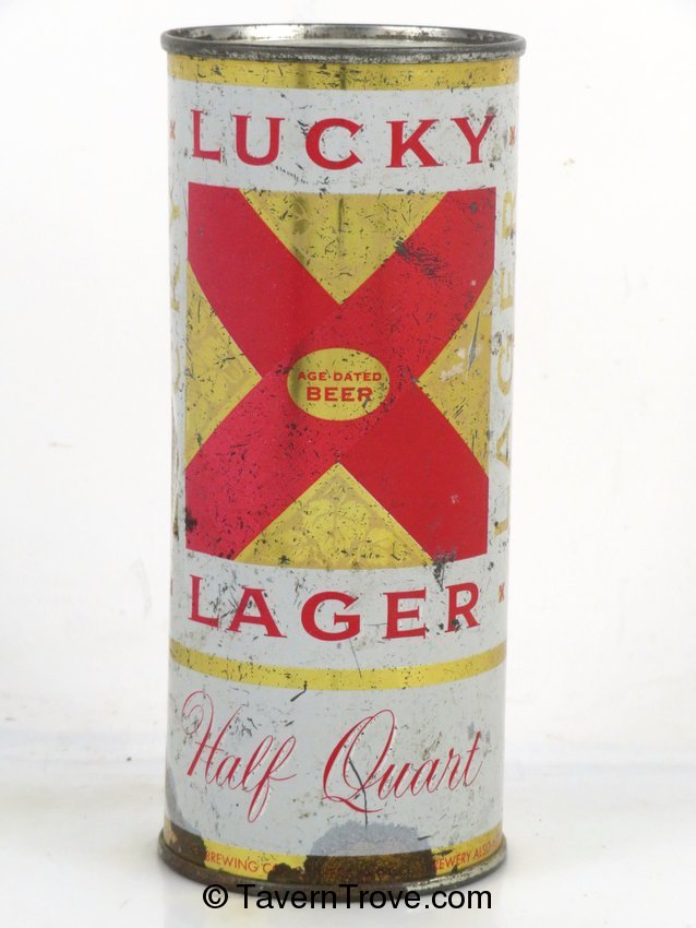 Item #81298 1958 Lucky Lager Beer Flat Top Can 232-13