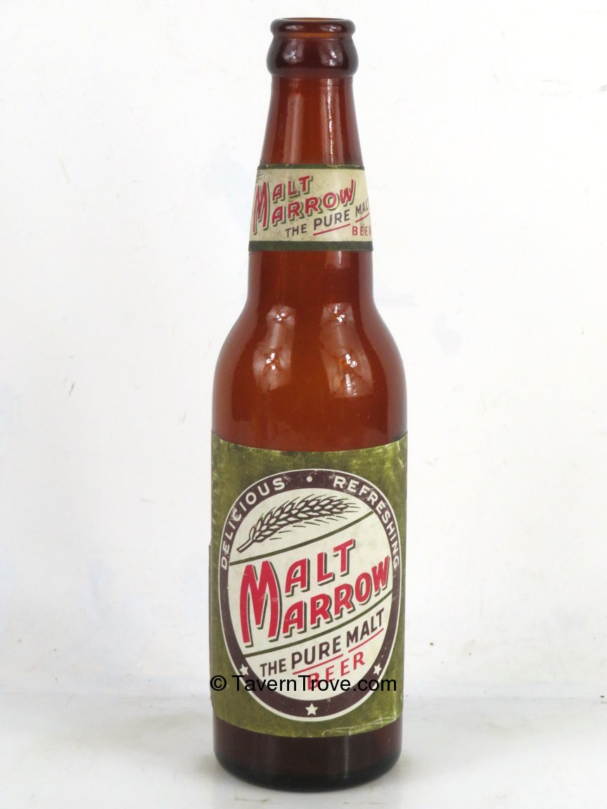 Item #44915 1953 Malt Marrow Pure Malt Beer Bottle