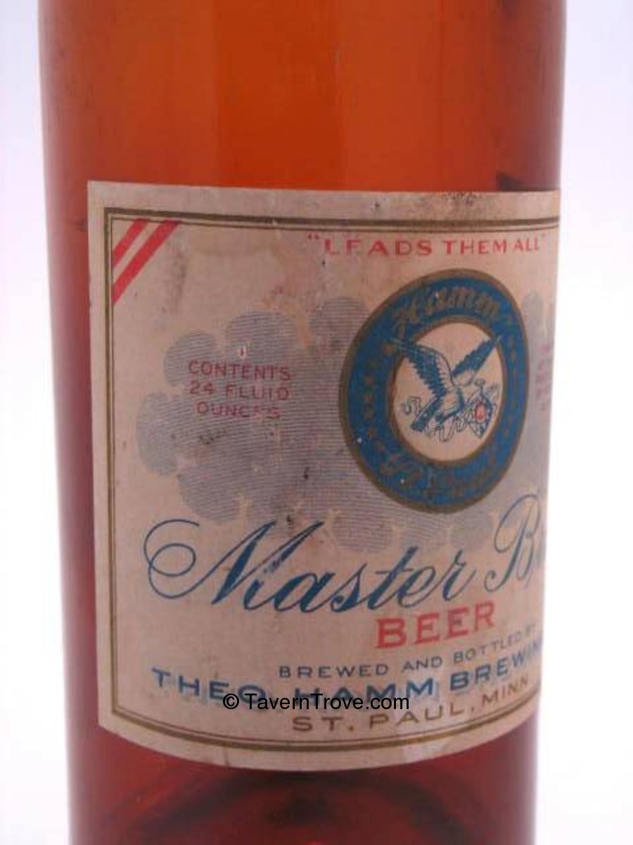 Item #13688 1935 Master Brew Beer Bottle