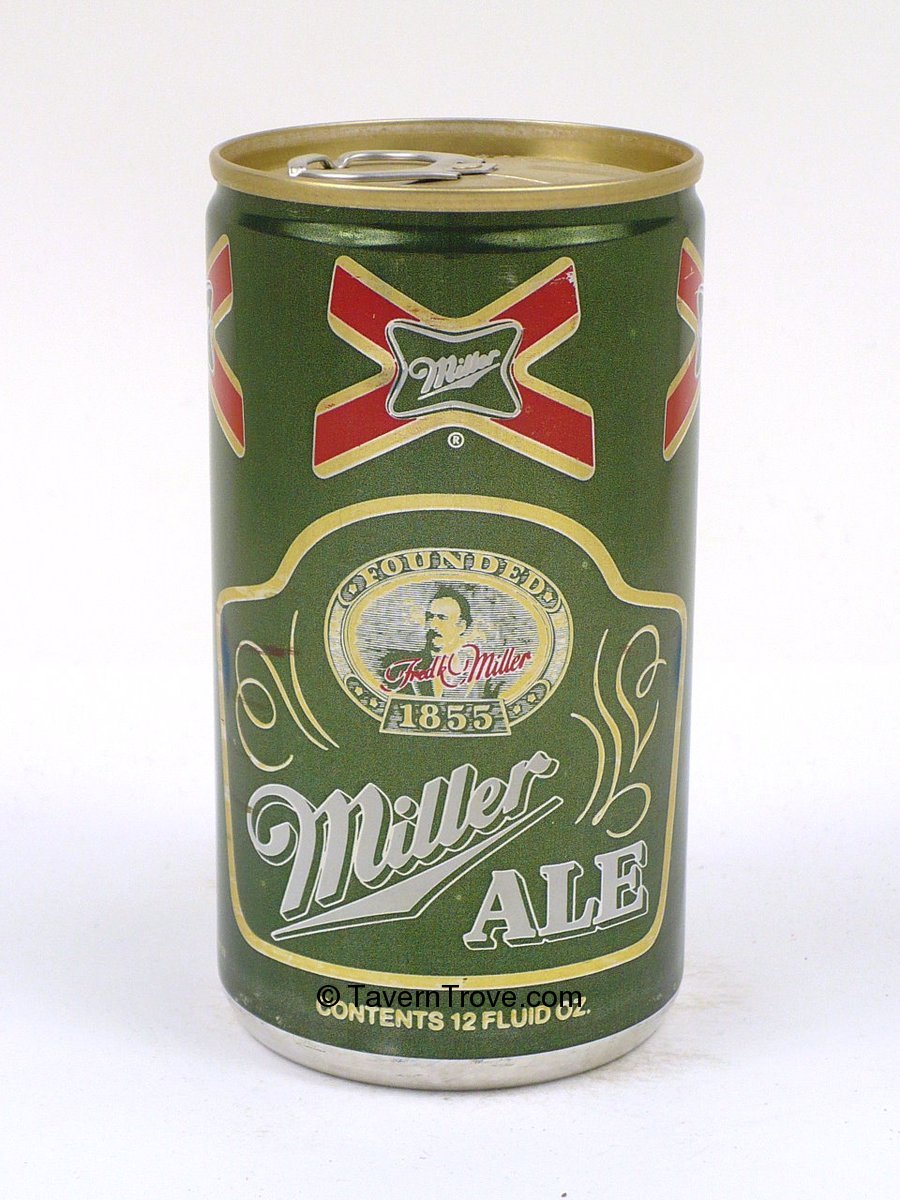 Item #1626 1974 Miller Ale Tab Top Can T94-09V