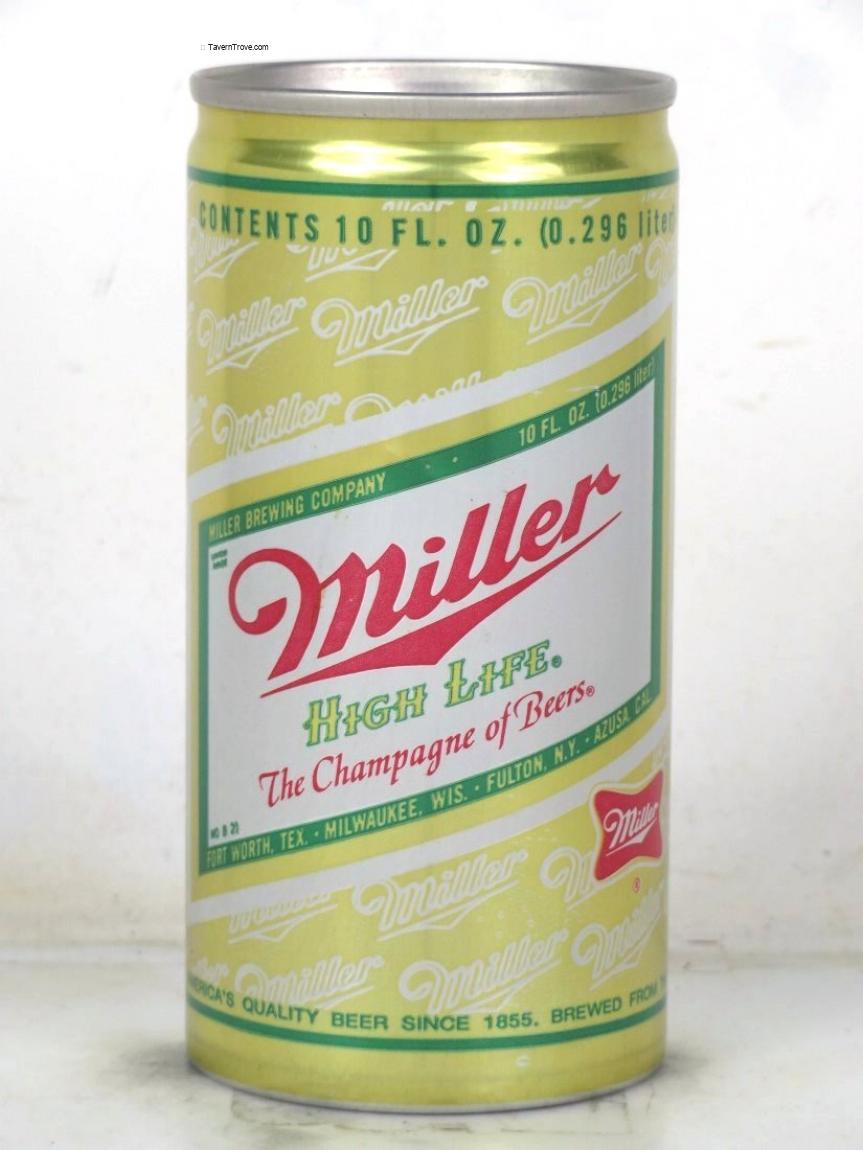 Item #101571 1975 Miller High Life Beer (for Puerto Rico) Tab Top Can ...