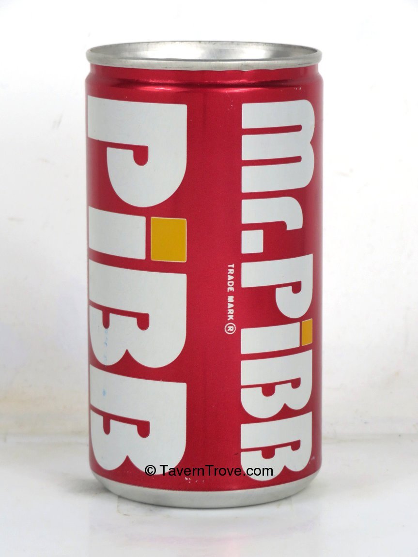 Item #101016 1976 Mr Pibb 12oz Can Martinsville VA Tab Top Can
