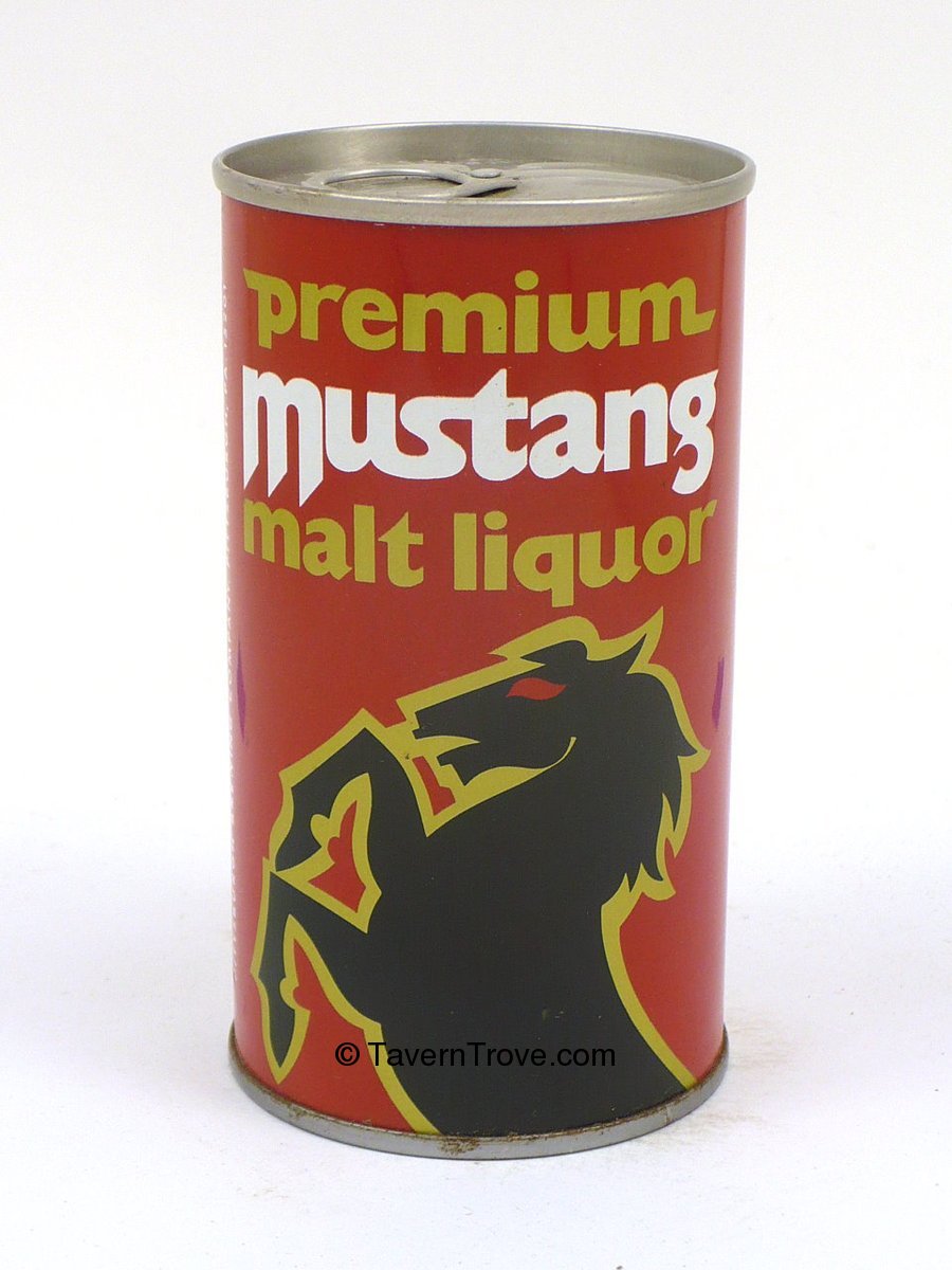Item #14000 1975 Mustang Malt Liquor Tab Top Can T95-31