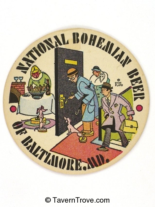 Item #63593 1943 National Bohemian Beer Coaster MD-NATMD-20