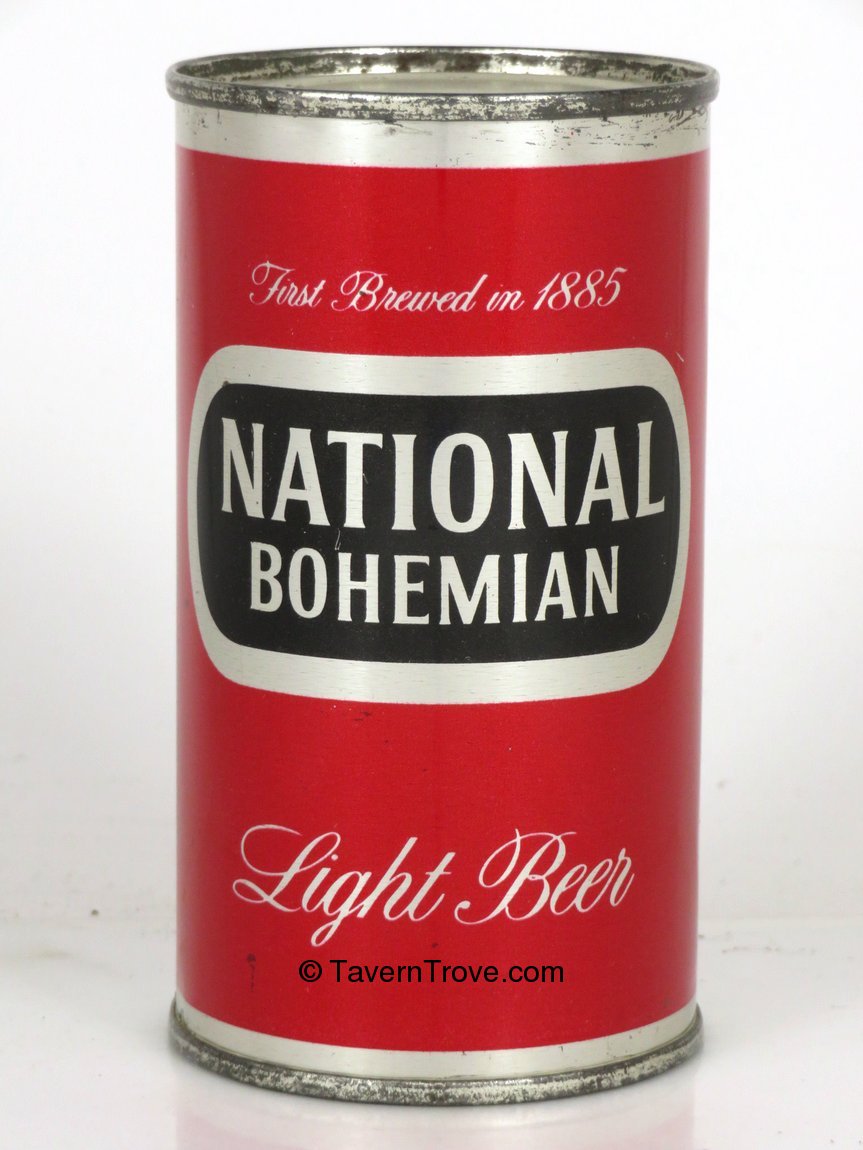 Item #34423 1960 National Bohemian Light Beer (Non-Metallic) Flat Top ...