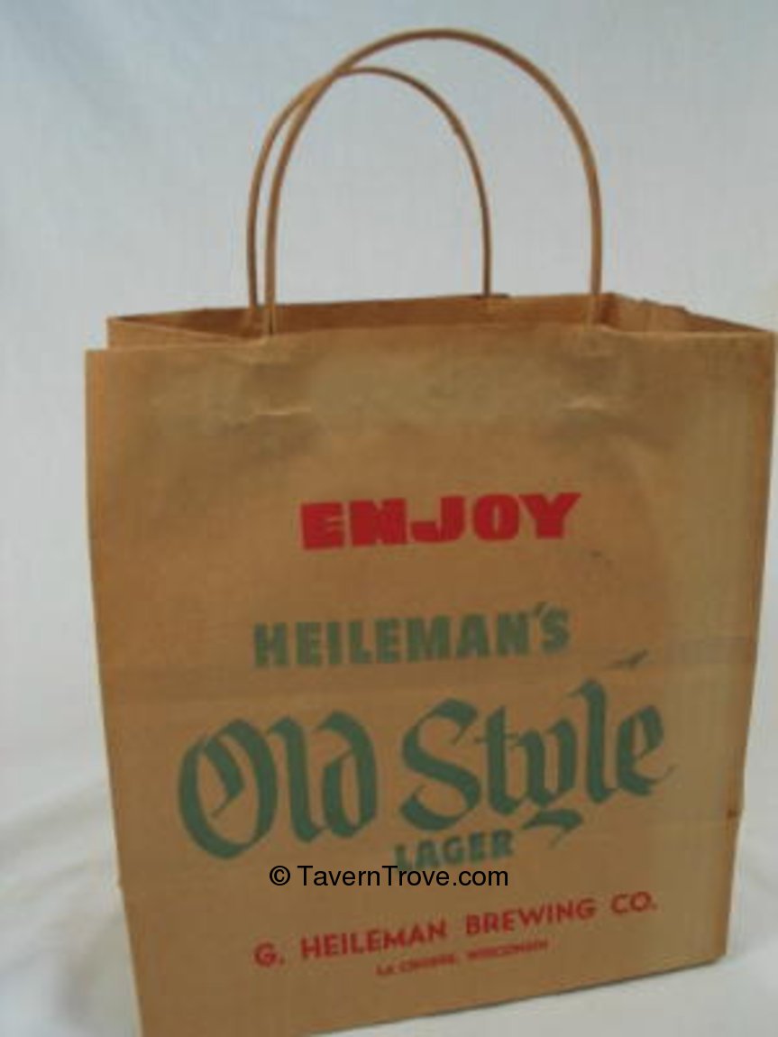 Item #6218 1951 Old Style Beer Bag