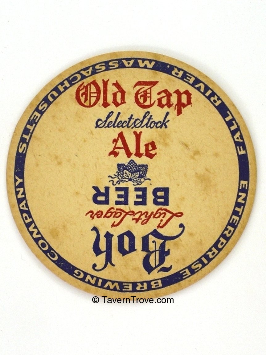 Item #63607 1943 Old Tap Ale/Boh Beer Coaster MA-ENT-3