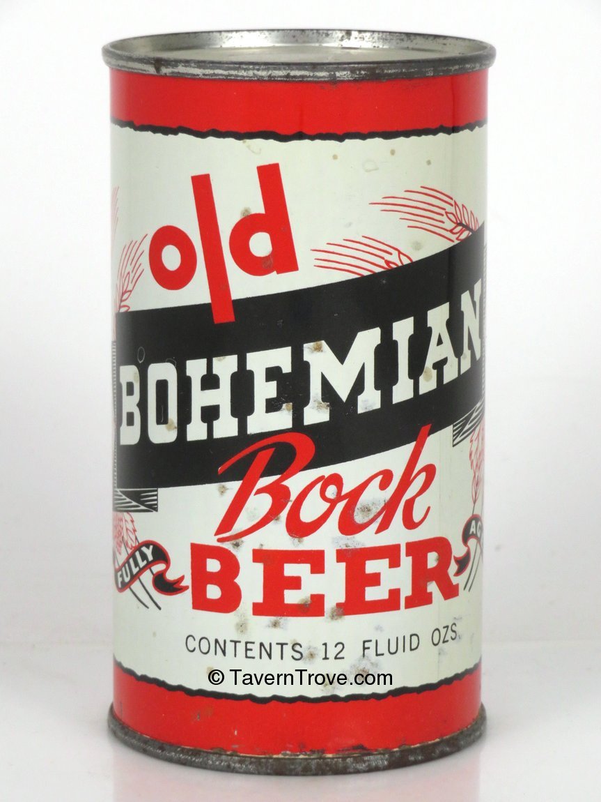 Item #34880 1953 Old Bohemian Bock Beer Flat Top Can 104-27