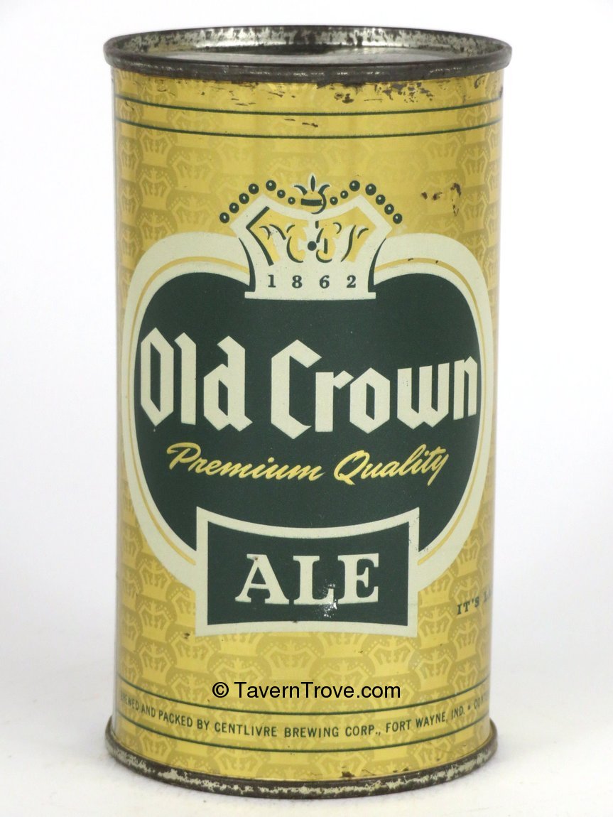 Item #89 1955 Old Crown Beer Flat Top Can 105-08