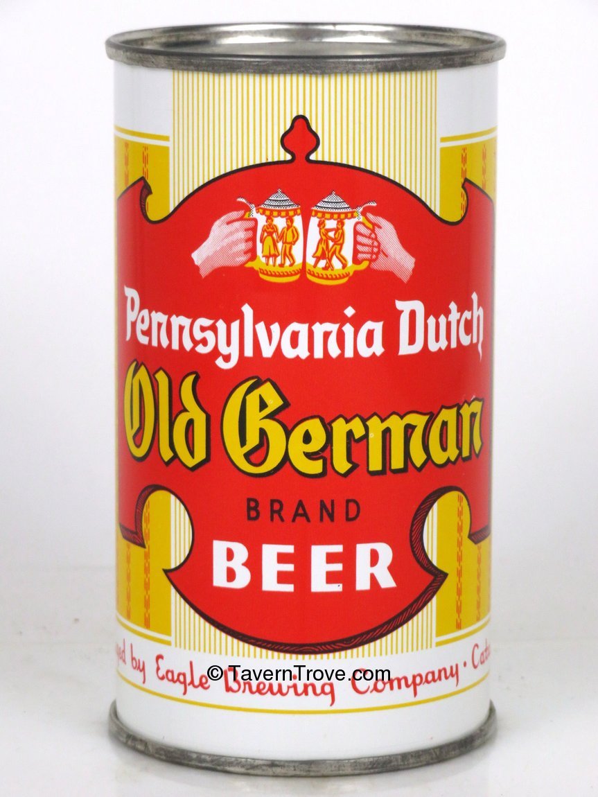 Item 1455 1960 Old German Beer Flat Top Can 106 37 item-1455-1960-old-german-beer-flat-top-can-106-37