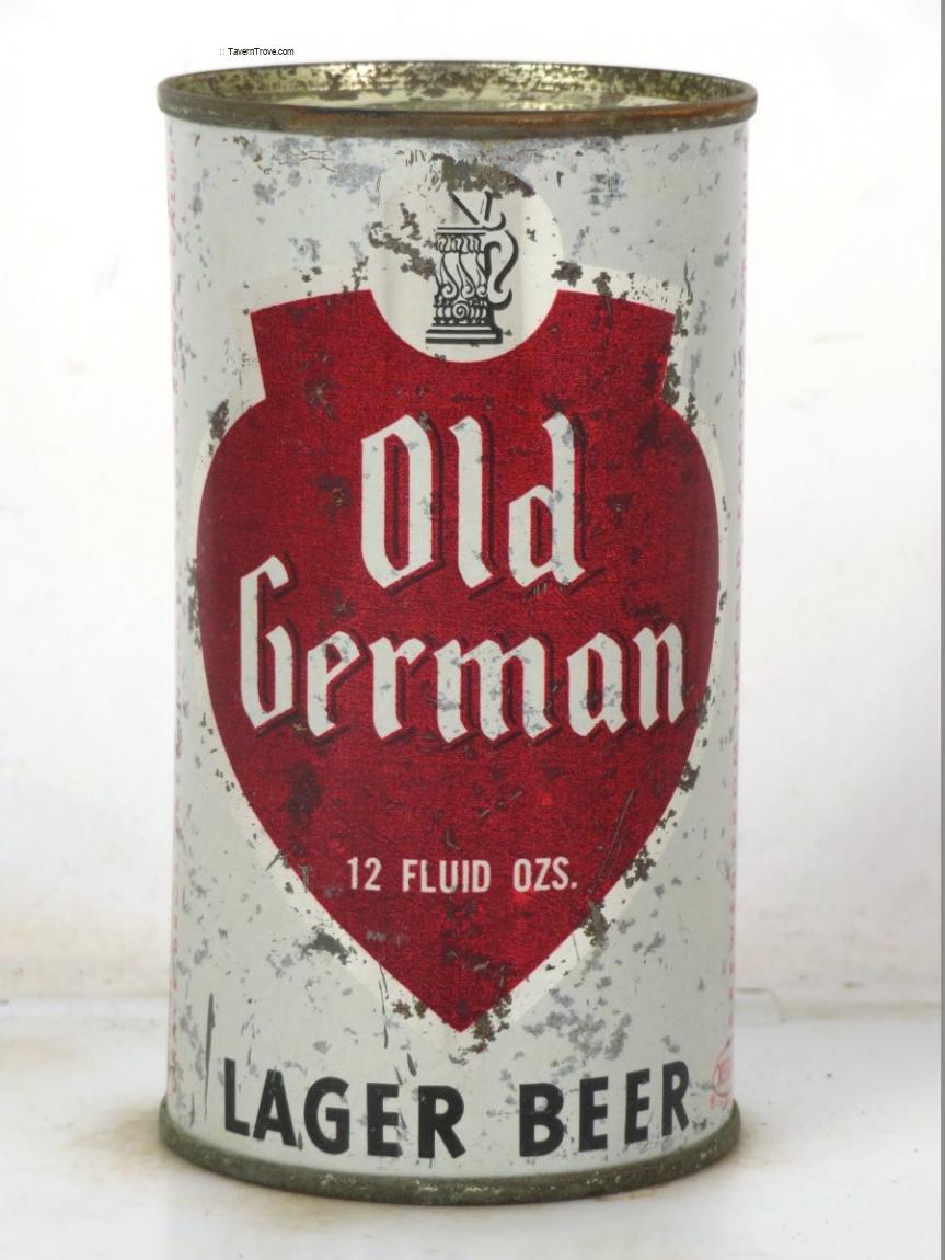 Item #176 1965 Old German Lager Beer Flat Top Can 106-22