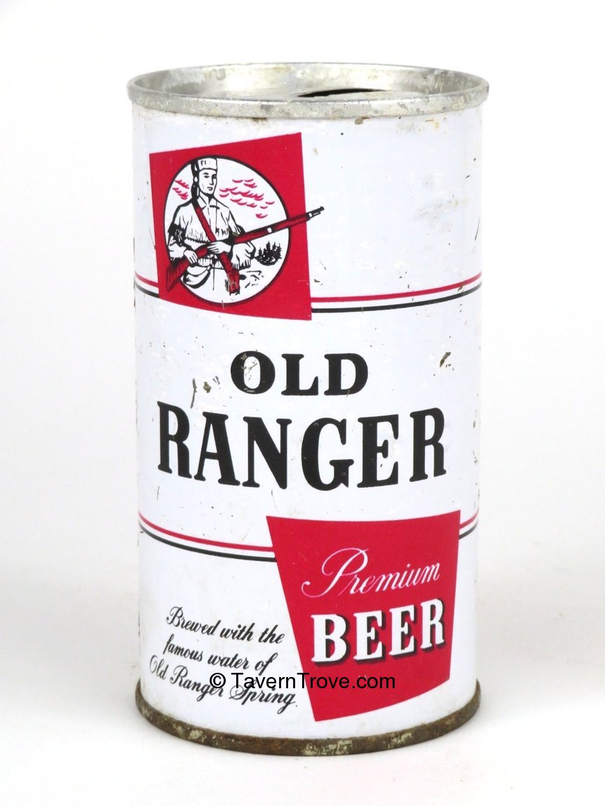 Item #1280 1965 Old Ranger Beer Tab Top Can T102-24