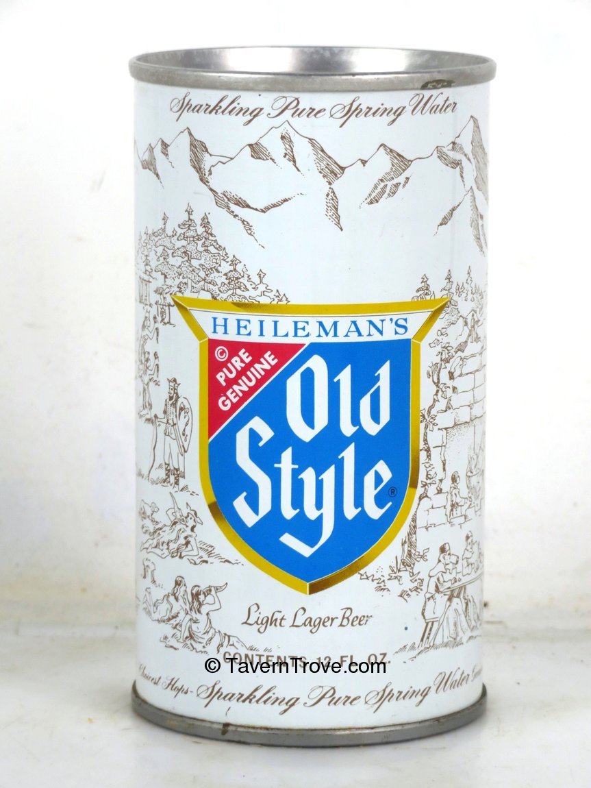 Item #101330 1962 Old Style Light Lager Beer Flat Top Can 108-22V2a ...