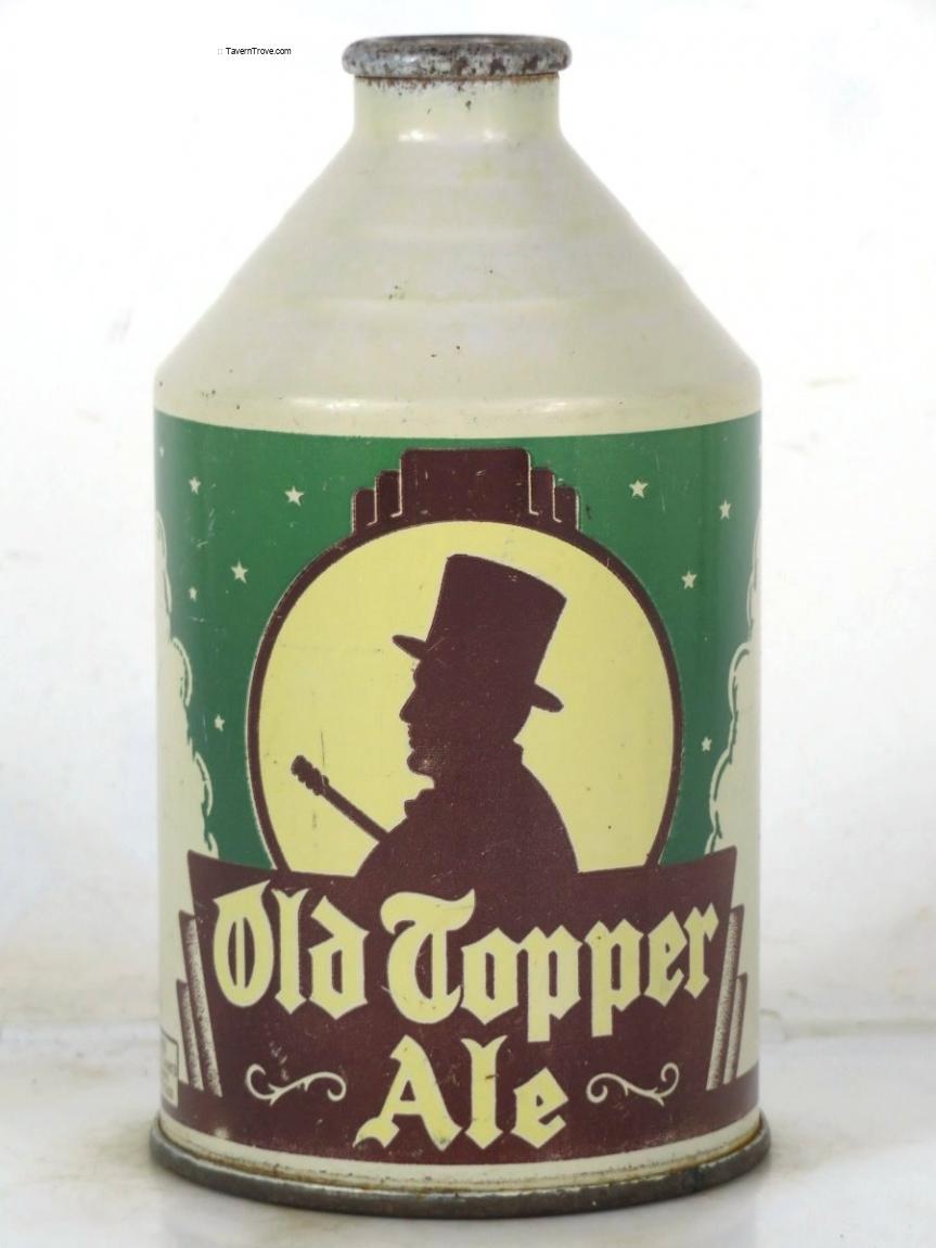 Item #38533 1952 Old Topper Ale Crowntainer 197-33