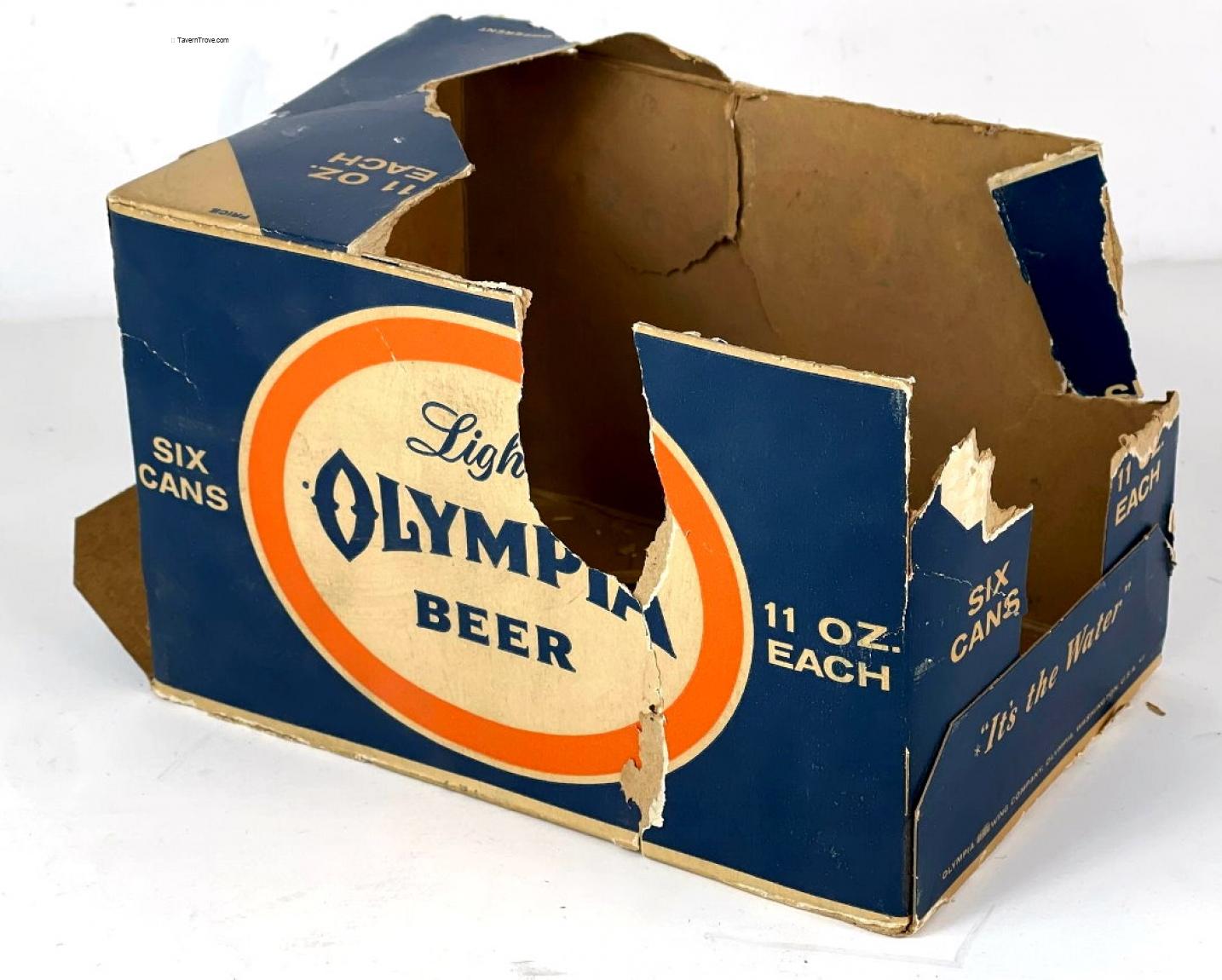 Item #37166 1961 Olympia Beer Wooden Crate