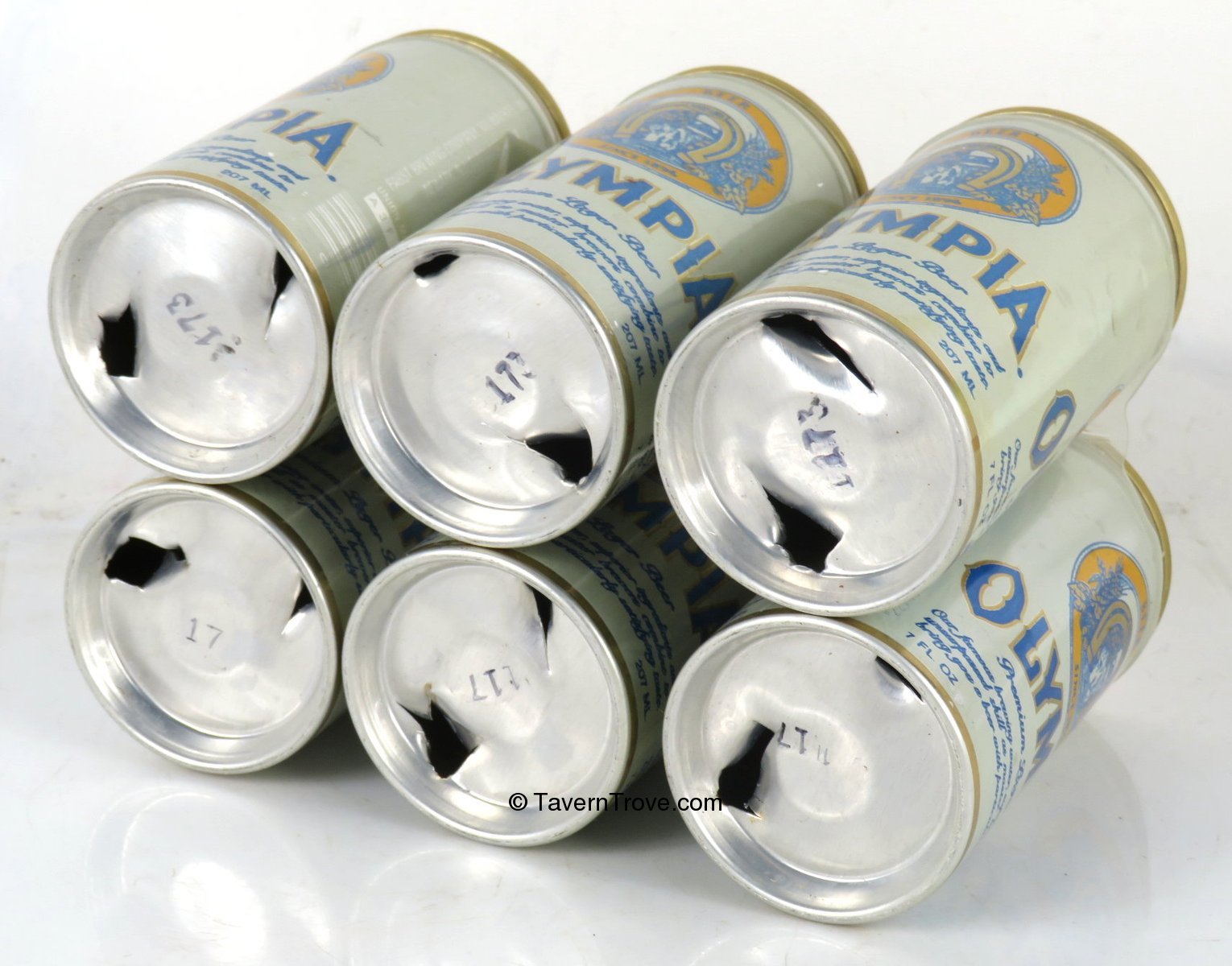 Item #100053 1982 Olympia Beer (test can?) Six Pack 7 to 8oz Can ...