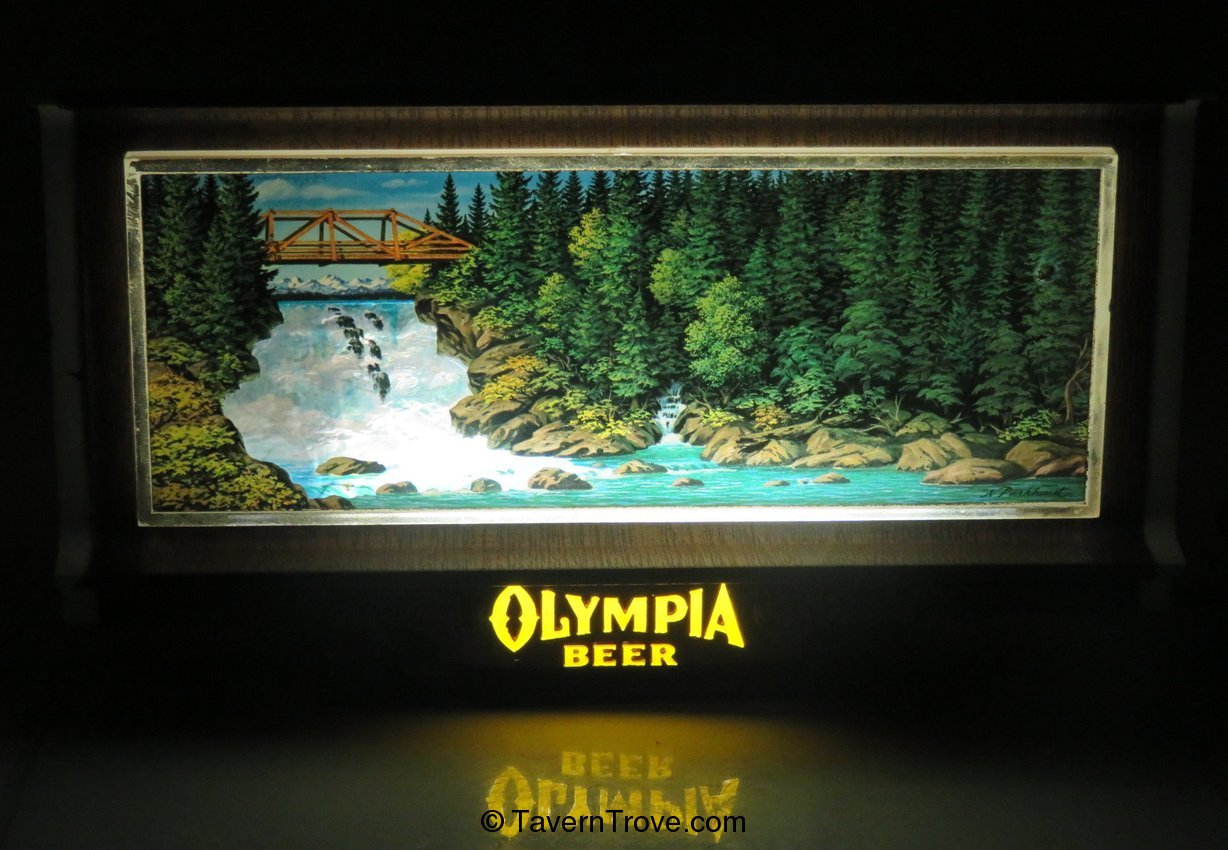 Item #98204 1972 Olympia Beer Motion Sign