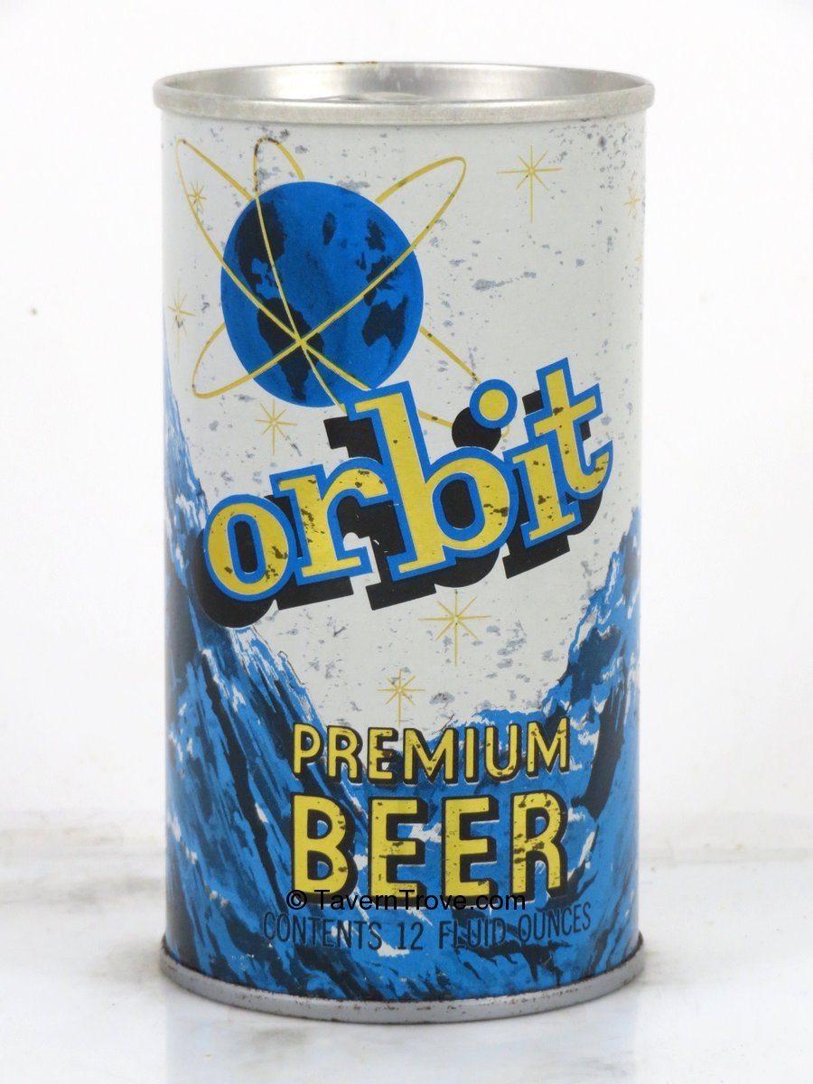 Item #96950 1968 Orbit Premium Beer (NB-435) Tab Top Can T104-29.3