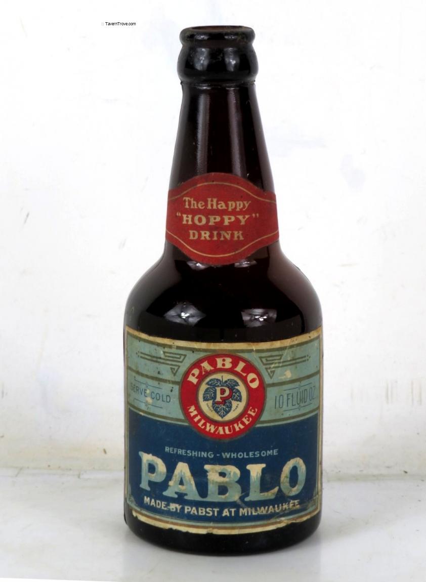 Item #101476 1922 Pablo Tonic Paper Label Bottle