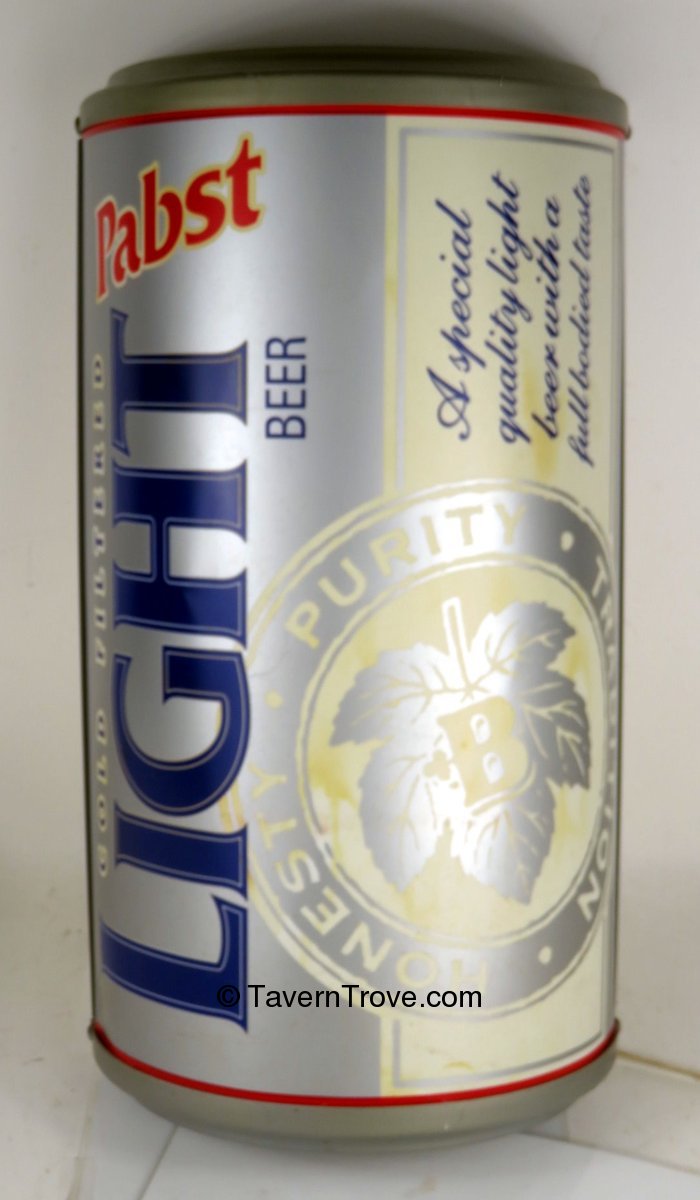 Item #98482 1992 Pabst Light Half-Can Sign