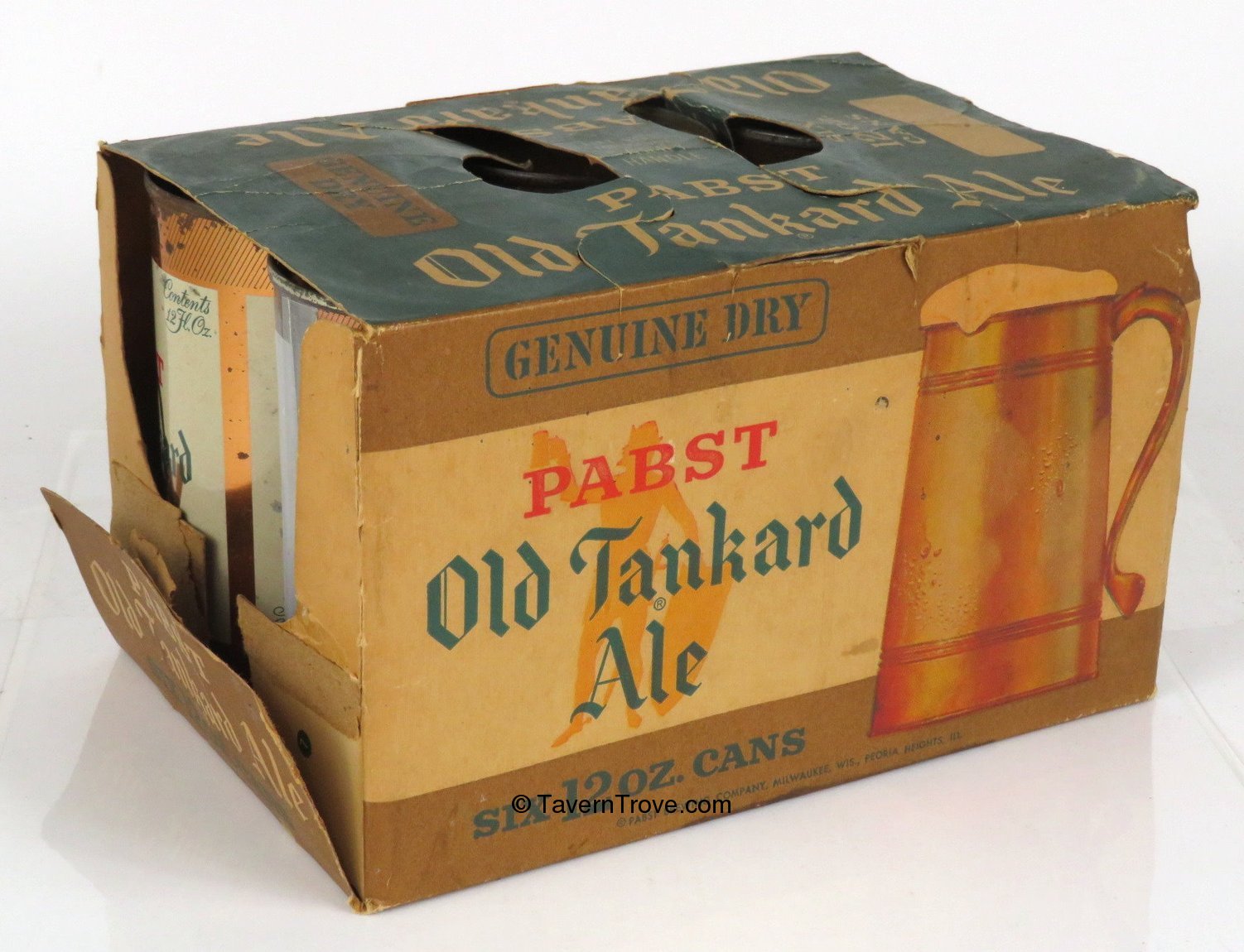 Item #94946 1952 Pabst Old Tankard Ale Six-pack Holder