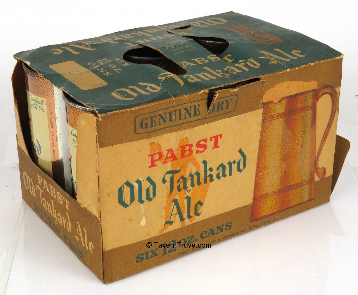 Item #94946 1952 Pabst Old Tankard Ale Six-pack Holder