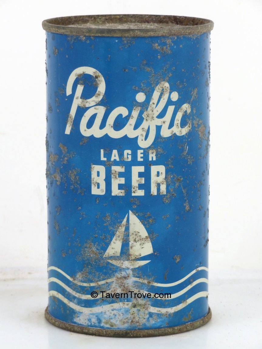 Item #33150 1941 Pacific Lager Beer Flat Top Can 112-10