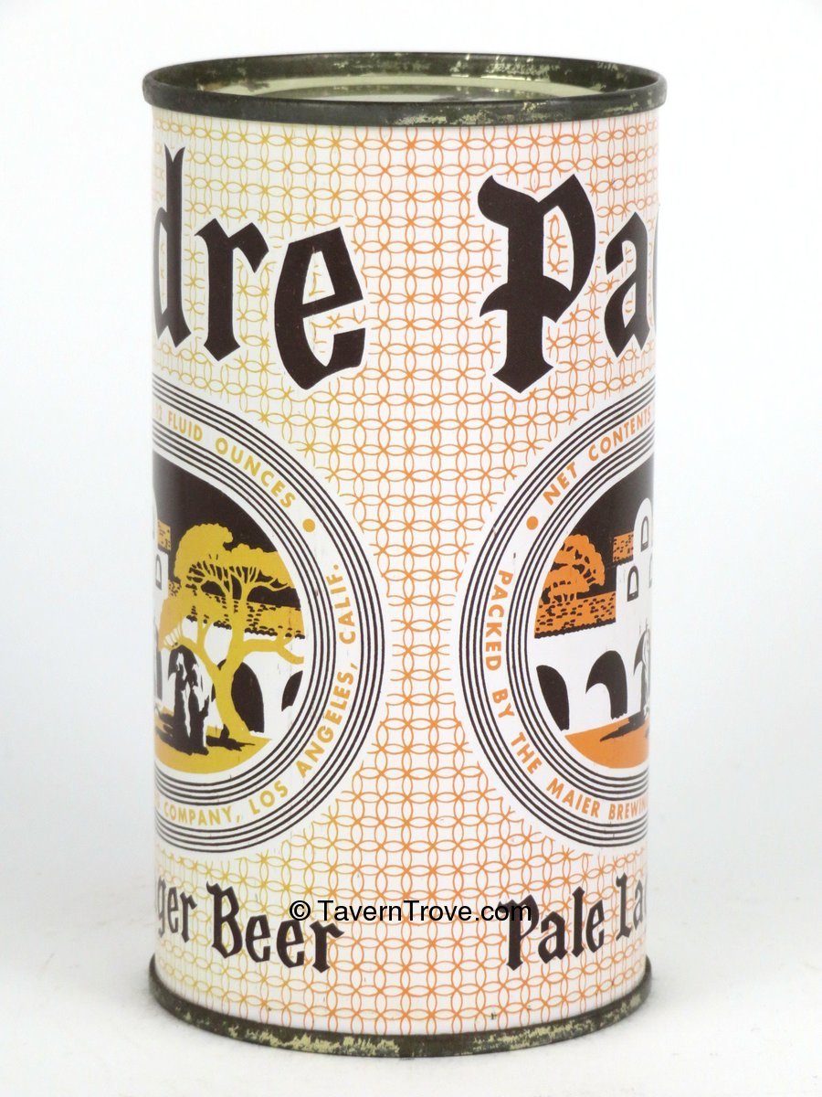 Item #181 1956 Padre Pale Lager Beer Flat Top Can 112-11