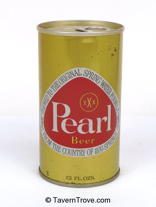 Item #1546 1969 Pearl Beer Tab Top Can T107-23