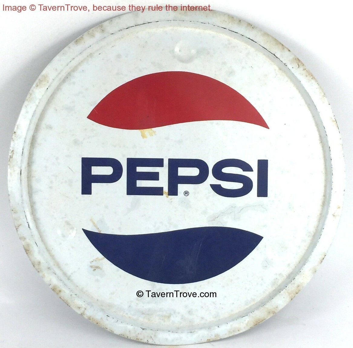 Item #96896 1975 Pepsi Cola Shallow Serving Tray