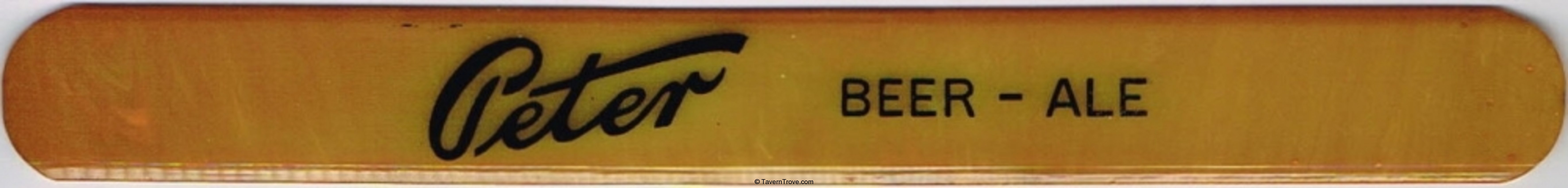Item #87966 1935 Peter Beer-Ale Foam Scraper