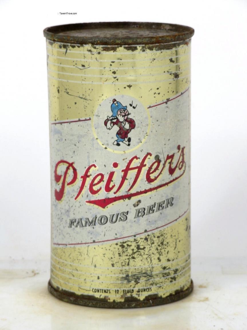 Item #14618 1956 Pfeiffer's Famous Beer Flat Top Can 114-04