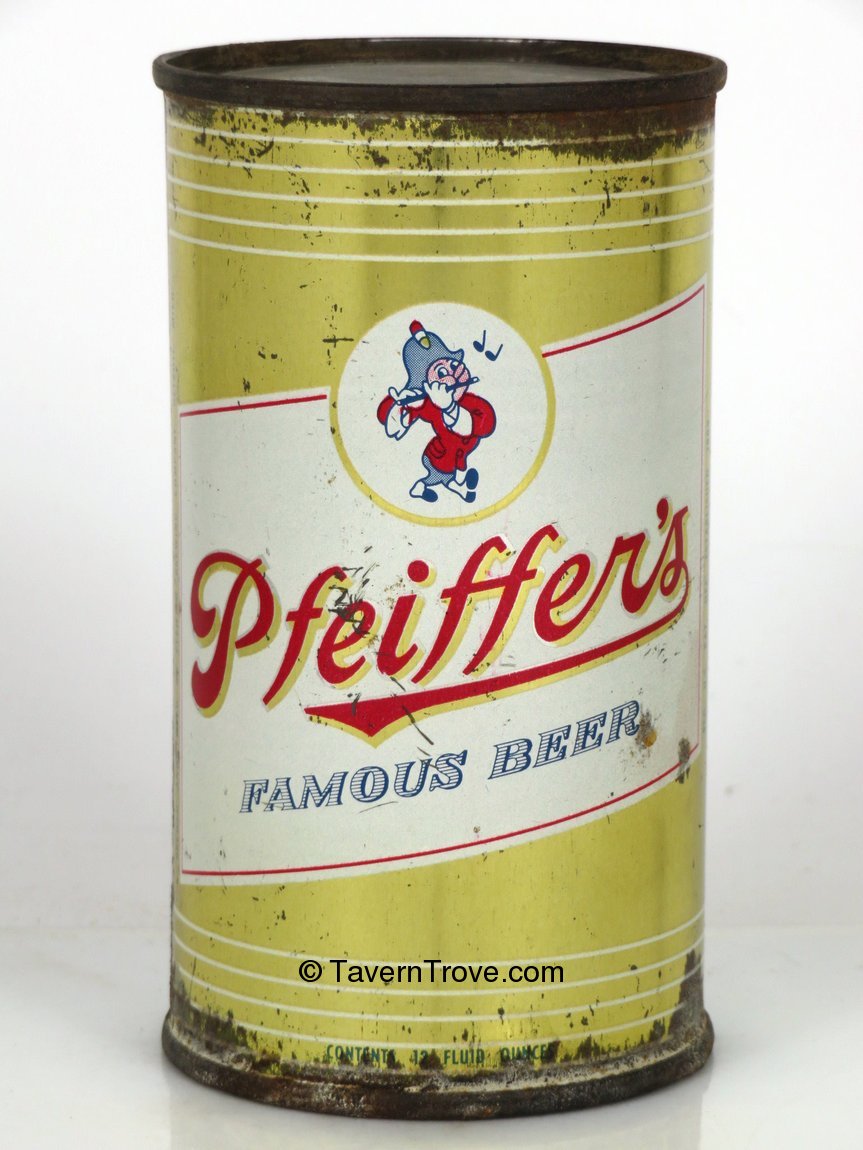 Item #34900 1957 Pfeiffer's Famous Beer Flat Top Can 114-05.1