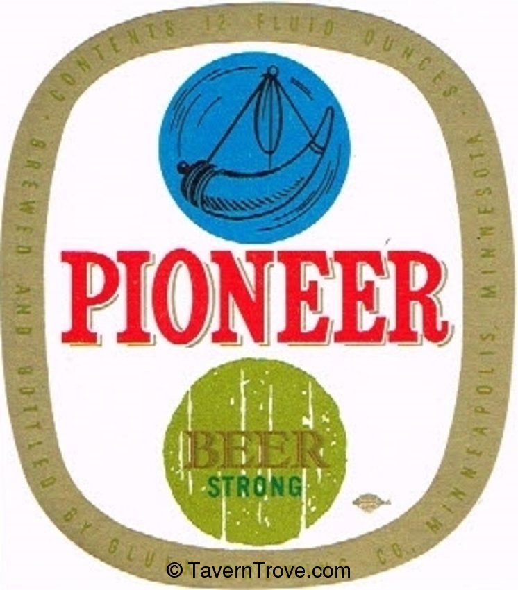 Item #31624 1958 Pioneer Beer Label