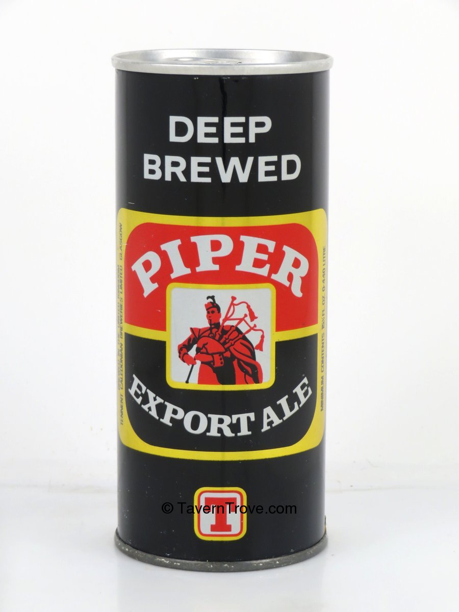 Item #11262 1969 Piper Export Ale "Pipe Major Of The Lowland Brigades ...