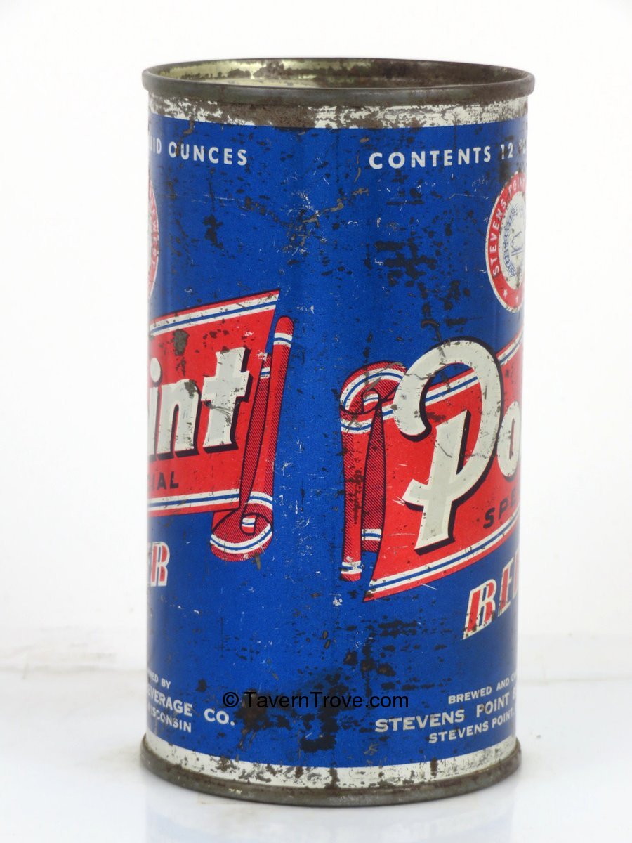 Item #8032 1952 Point Special Beer (silver) Flat Top Can 116-19