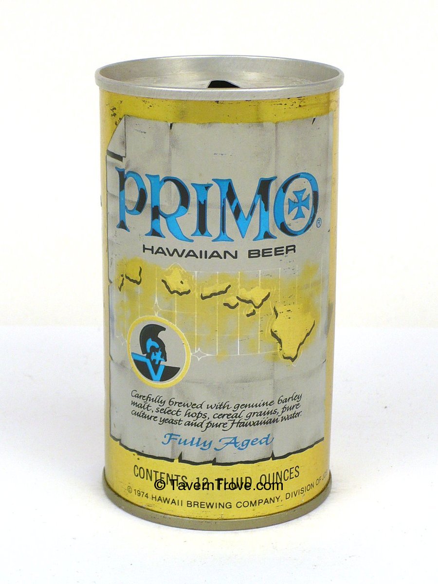 Item #618 1969 Primo Hawaiian Beer Tab Top Can T110-32
