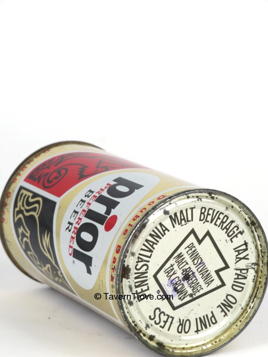 Item #1463 1958 Prior Double Dark Beer Flat Top Can 117-08