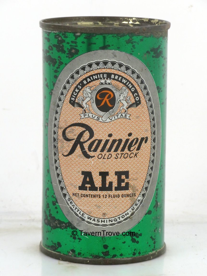 Item #98146 1960 Rainier Old Stock Ale Flat Top Can 118-03