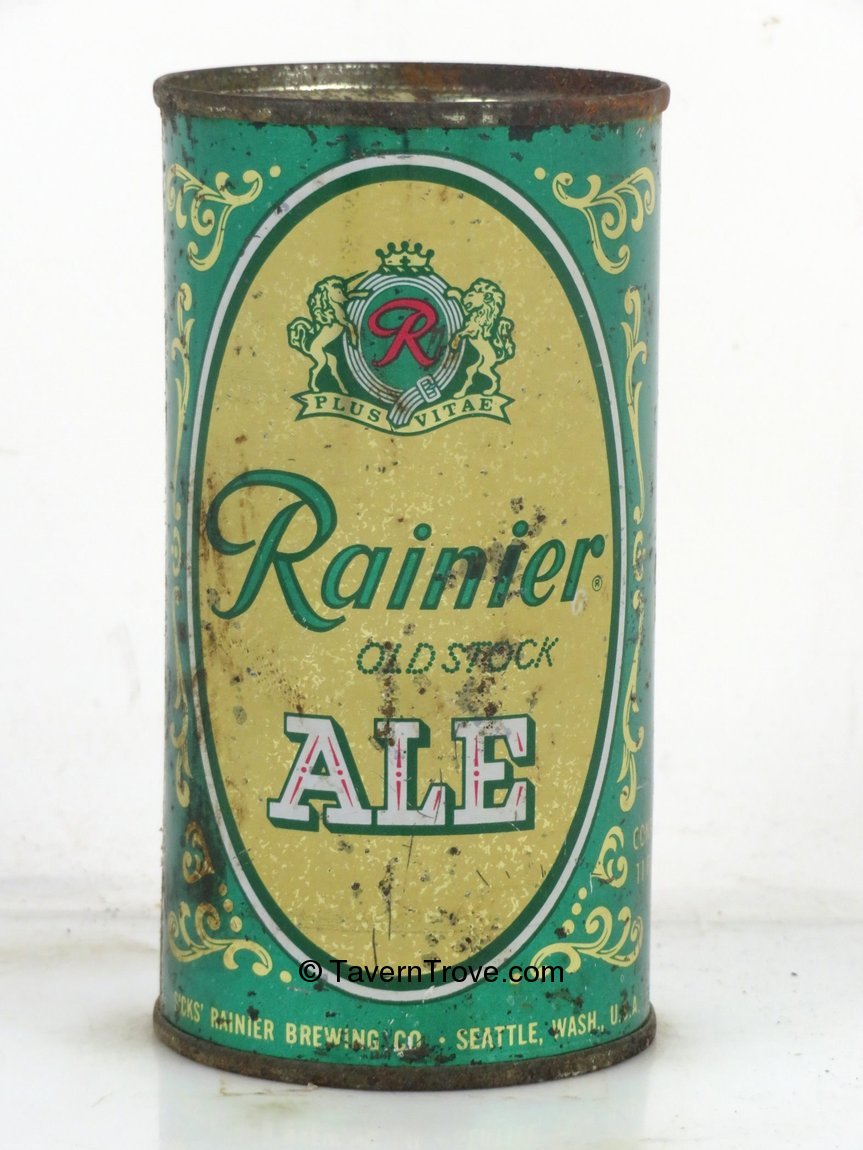 Item #98147 1960 Rainier Old Stock Ale Flat Top Can 118-06.1