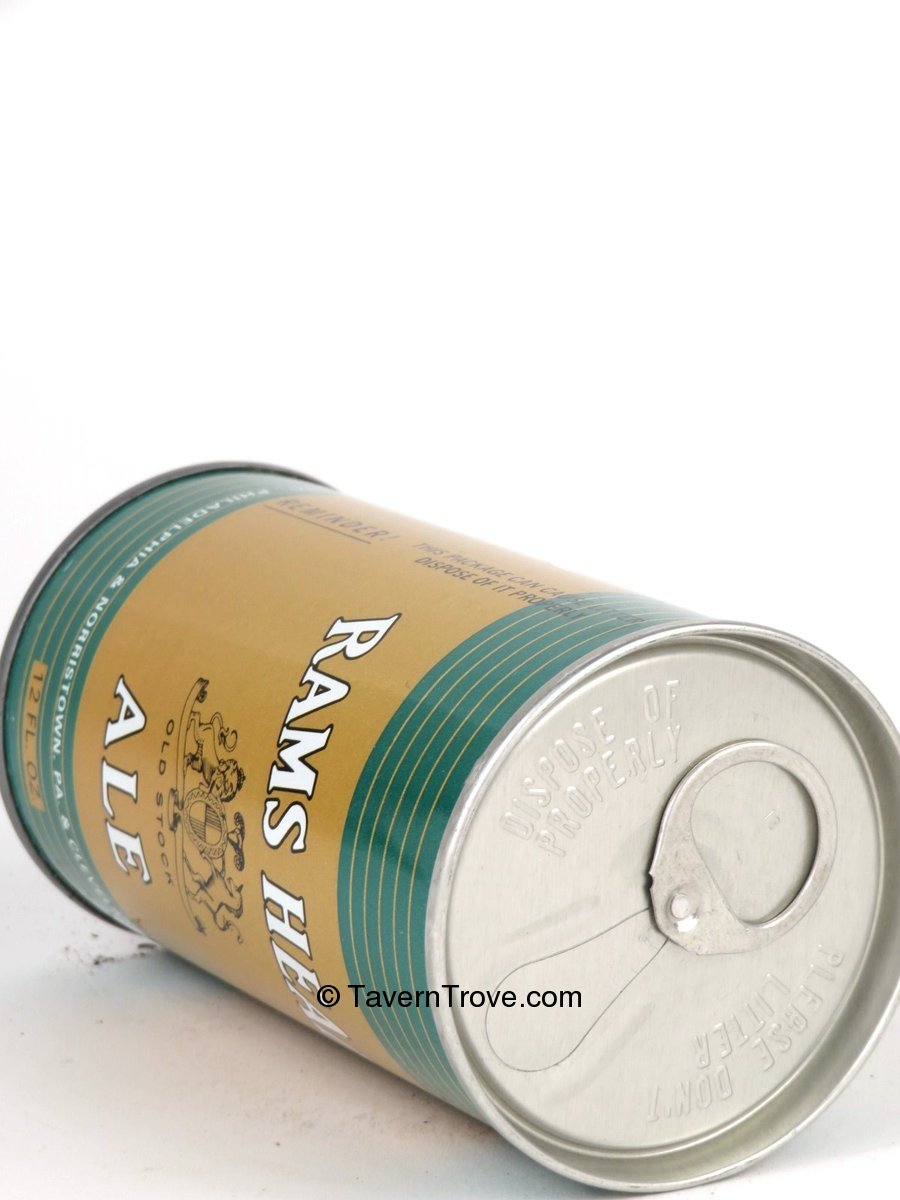 Item #845 1972 Rams Head Ale Tab Top Can T112-18