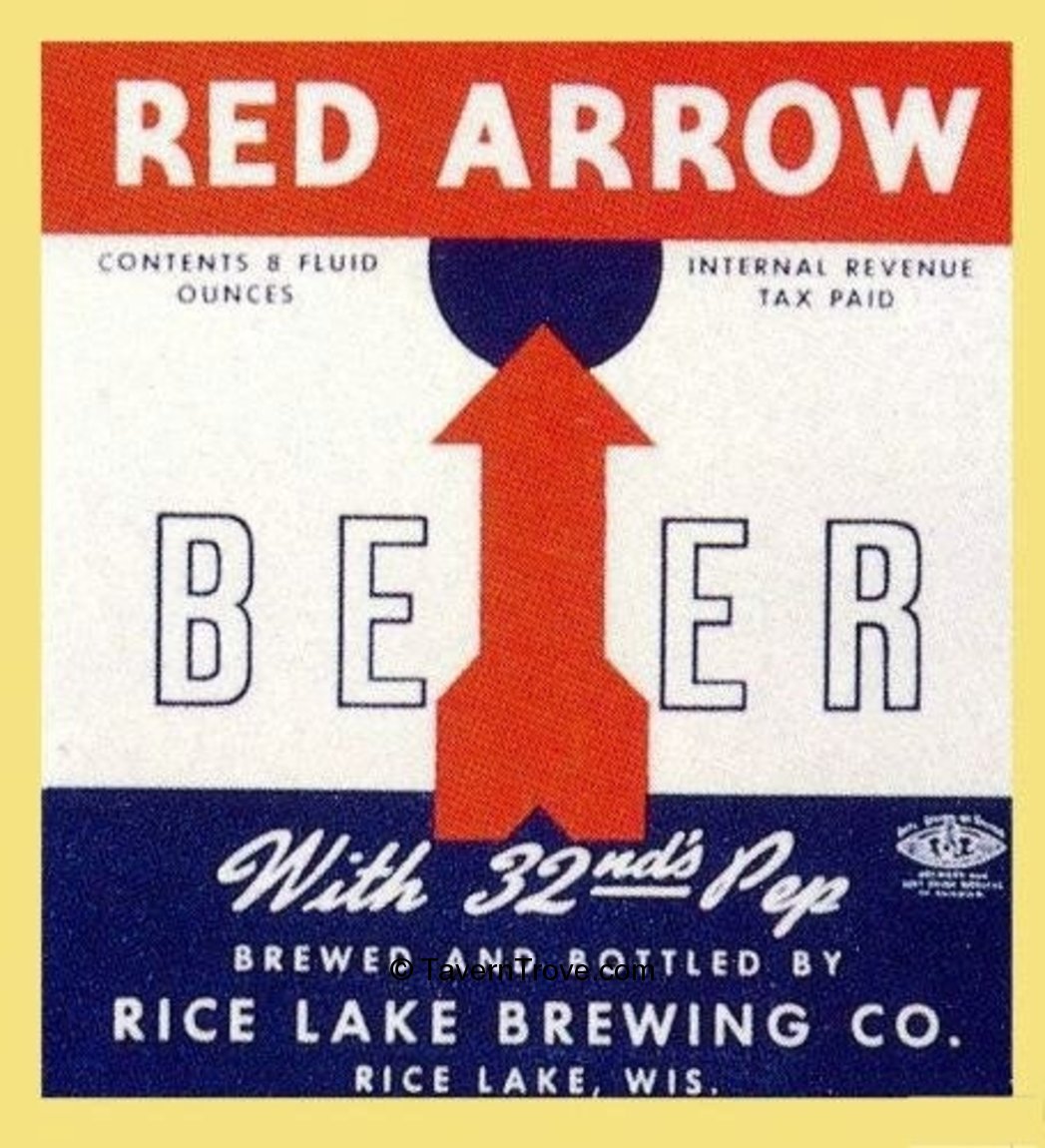 Item #29599 1946 Red Arrow Beer Label WI