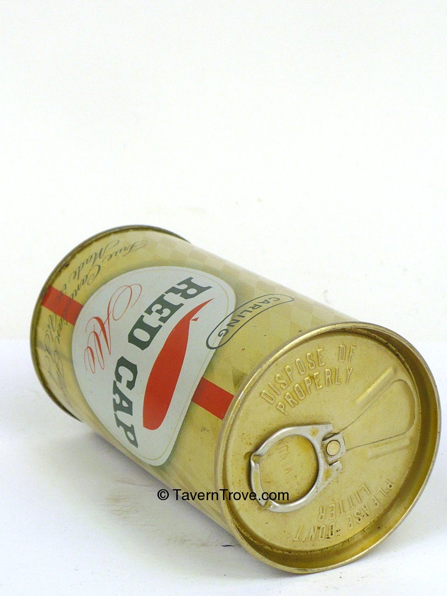 Item #1367 1969 Red Cap Ale Tab Top Can T113-02