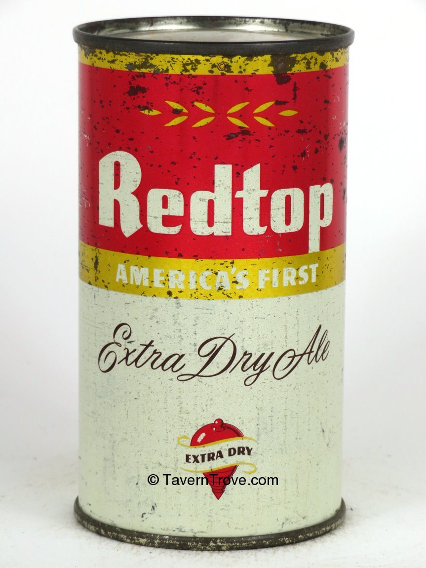 Item #4056 1953 Redtop Extra Dry Ale Flat Top Can 120-20