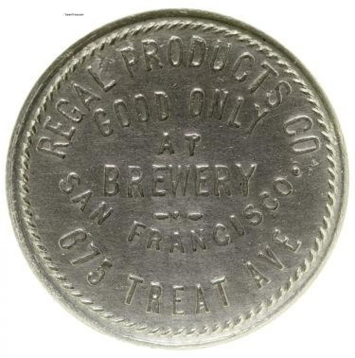Item #27630 1925 Regal Beer token Token