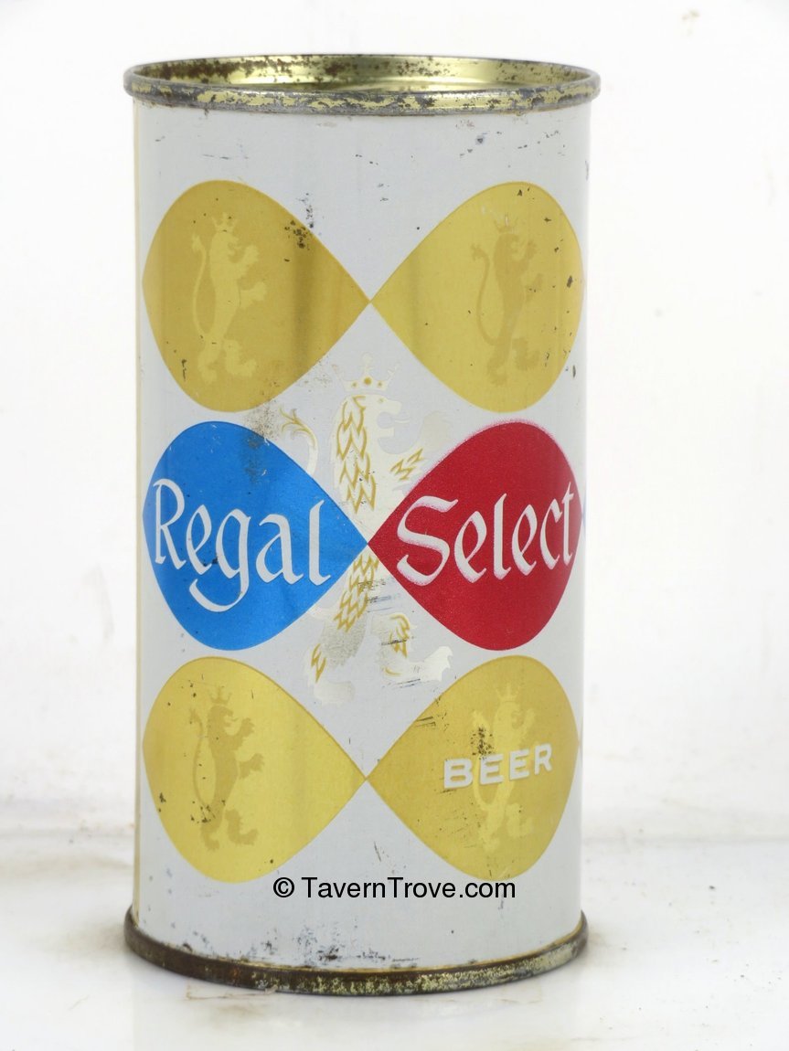 Item #26474 1957 Regal Select Beer Flat Top Can 121-08
