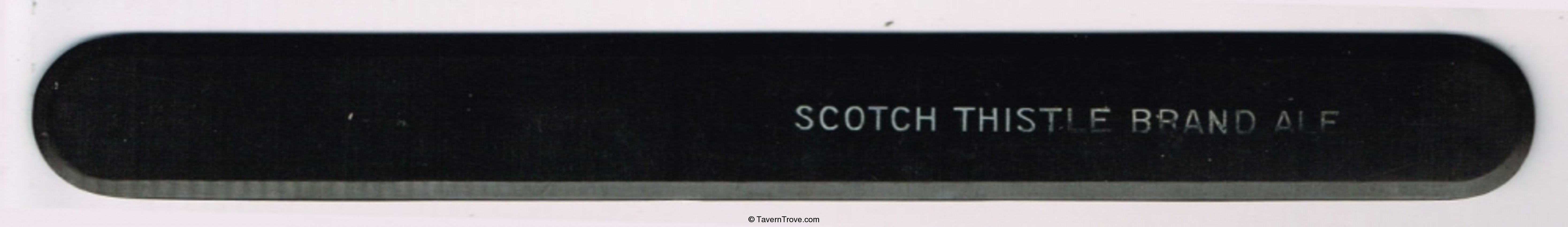 Item #22120 1938 Rheingold Beer/Scotch Thistle Brand Ale Foam Scraper